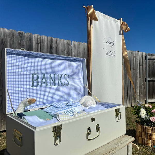 Heirloom Keepsake Trunks for Babies | Petite Keep